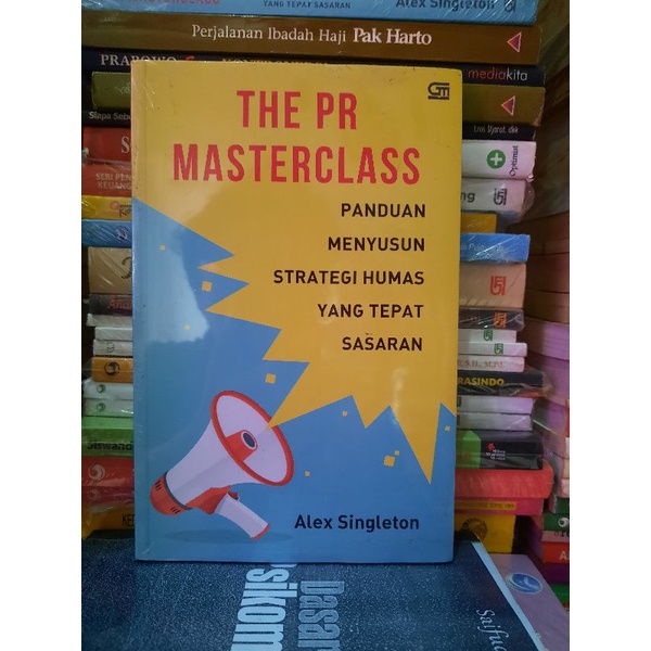 Jual BUKU ORIGINAL THE PR MASTERCLASS PANDUAN MENYUSUN STRATEGI HUMAS YANG TEPAT SASARAN ...