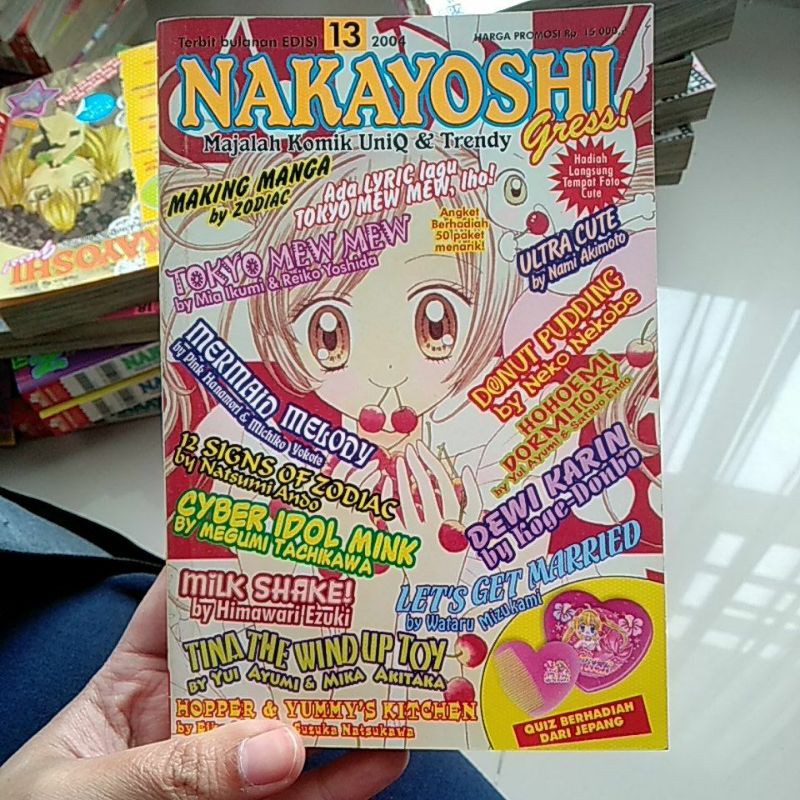 Jual Nakayoshi (part A) edisi th 2003-2004 volume 2-17 - cabutan ...