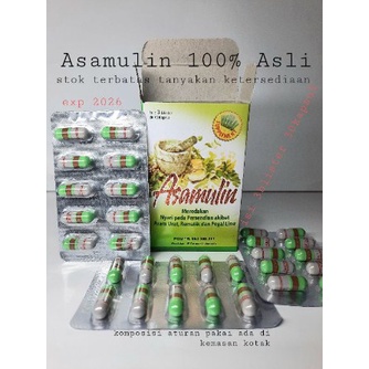 Jual ASAMULIN KAPSUL ASAM URAT KOLESTEROL DIJAMIN ORI | Shopee Indonesia