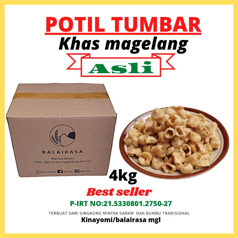 Jual star kemasan 4kg potil tumbar asli magelang | Shopee Indonesia