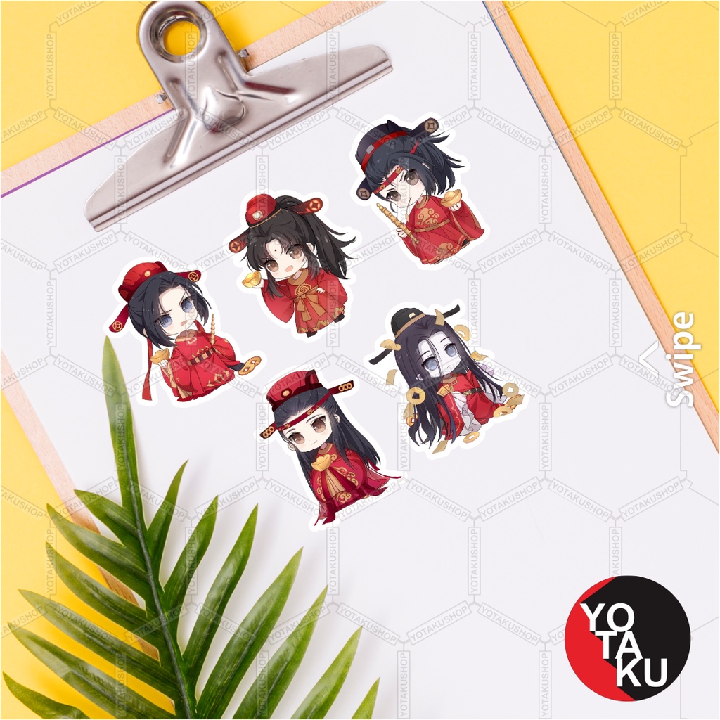 Jual Stiker Sticker Anime Modaozushi Grandmaster of Demonic Cultivation ...