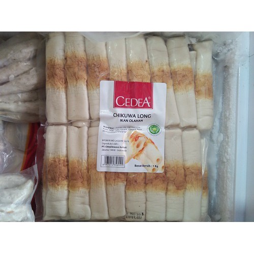 Jual CEDEA Chikuwa Mini CEDEA Cikua Chikuwa Long Ikan Olahan 1kg ...