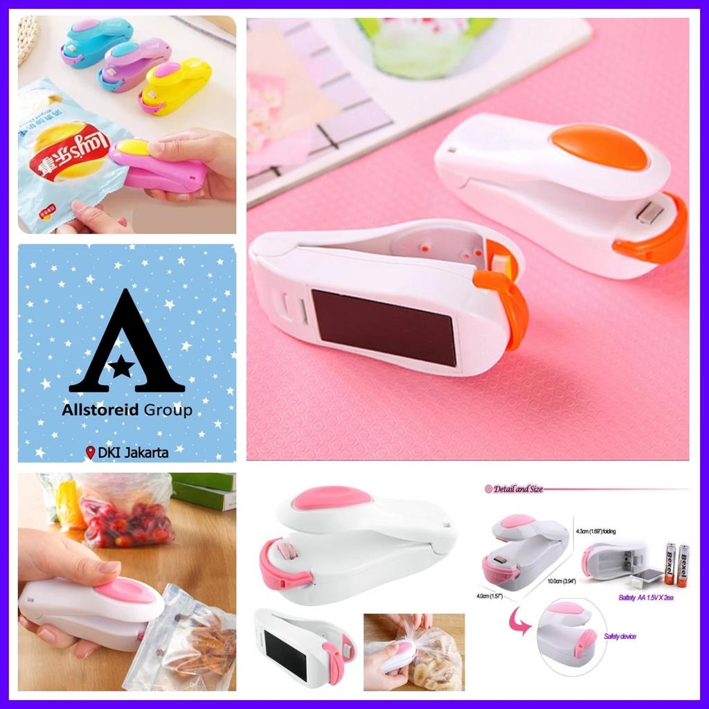 Jual [Best.id] Hand Sealer / Alat Perekat Plastik/ Snack Sealer/ Alat ...