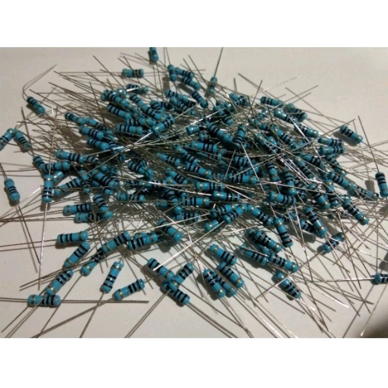 Jual Resistor 10 ohm ⅕ watt per 10 biji metal filim | Shopee Indonesia