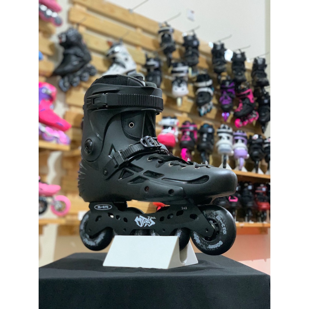 Jual Sepatu Roda Inline Skate Micro MT-Plus Black | Shopee Indonesia