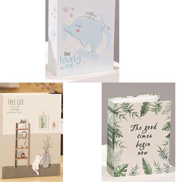Jual (COD-AHT5 Inaso Album Foto Lucu Mini Photo Album Keluarga 2R 200 ...