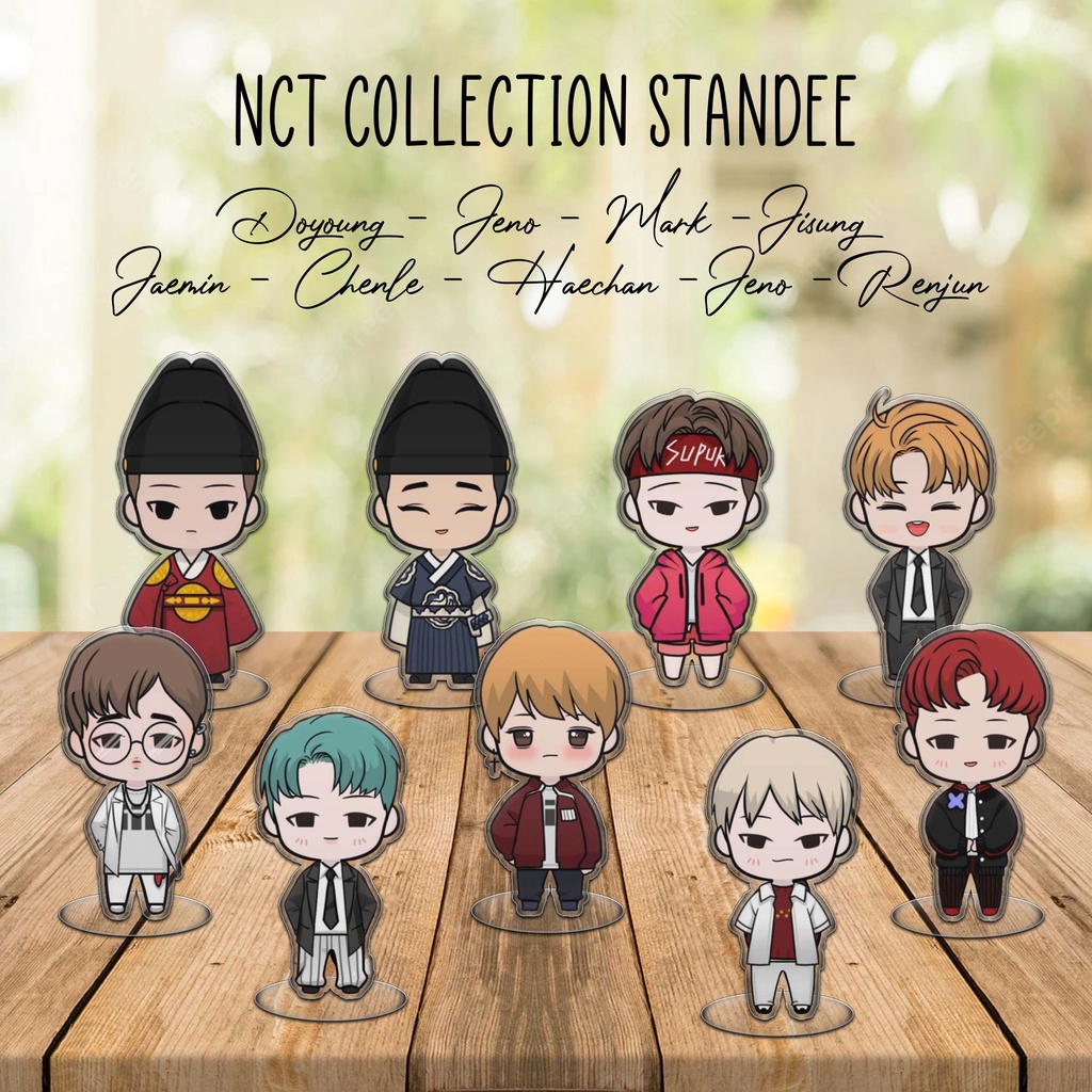 Jual [STANDEE] NCT COLLECTION jisung jaemin doyoung jeno mark chenle ...