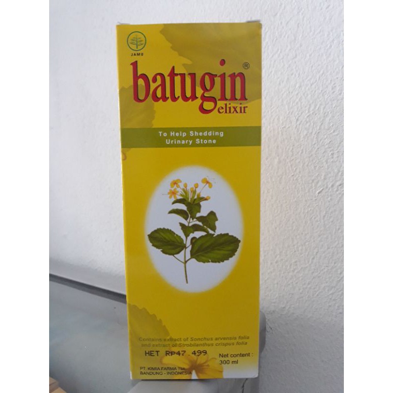 Jual Batugin Elixir Sirup 120ml - Membantu meluruhkan batu urin ...
