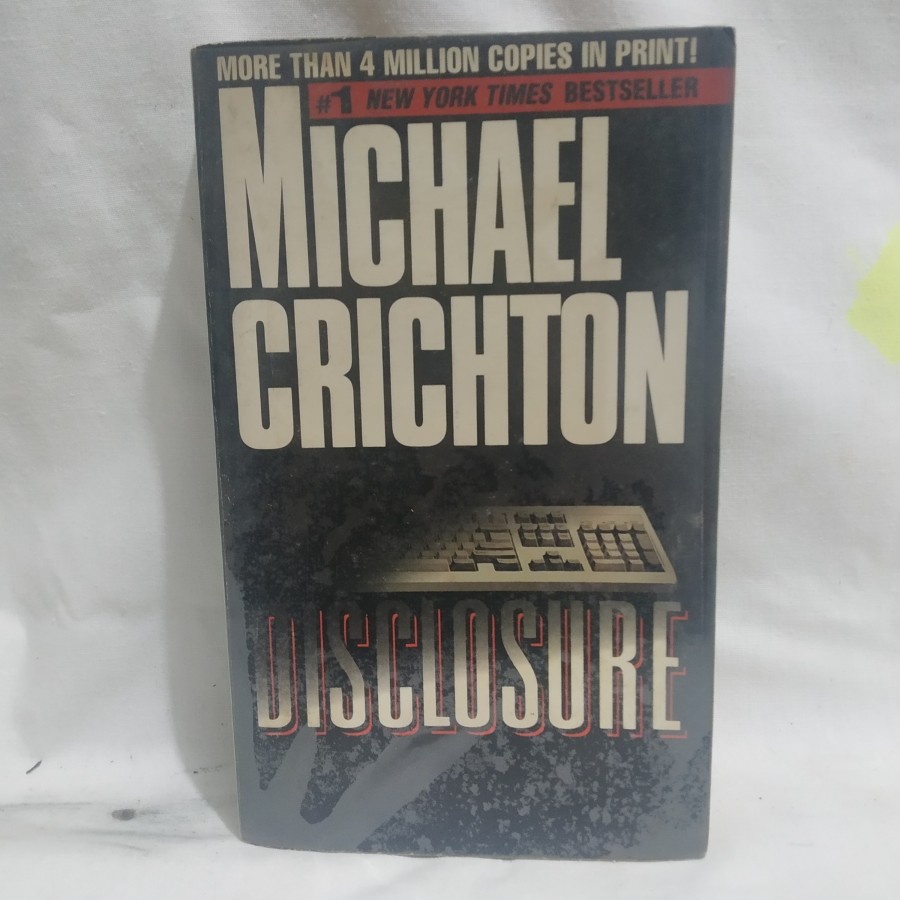 Jual MICHAEL CRICHTON DISCLOSURE Buku Bekas Buku lama Buku Vintage ...