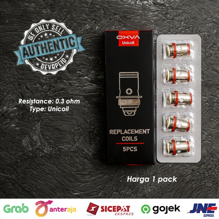 Jual OXVA Origin X Pod Unicoil 0.3 ohm Mesh Coil Authentic | Shopee ...