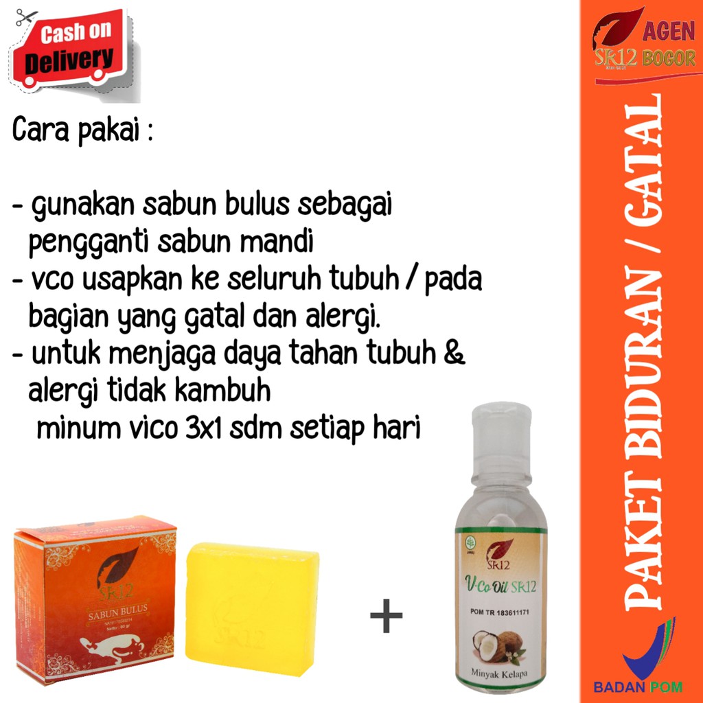 Jual PAKET PENGHILANG GATAL ALERGI BIDURAN KALIGATA / OBAT ALERGI ...