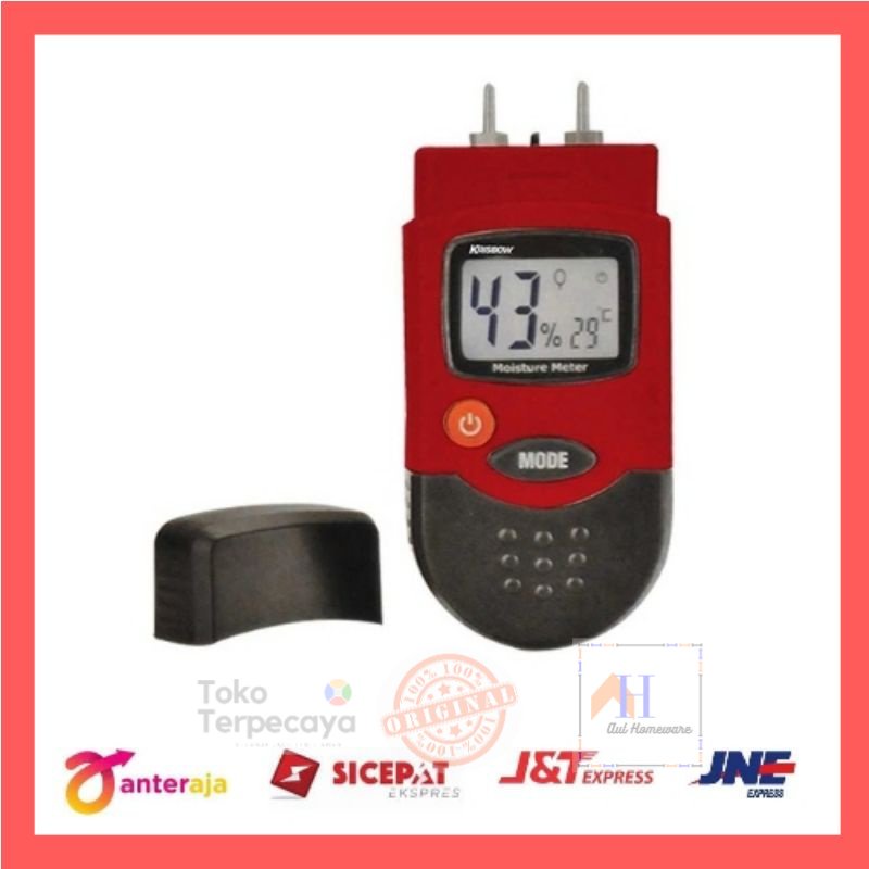 Jual Krisbow Alat Ukur Portable Wood Moisture Meter | Shopee Indonesia