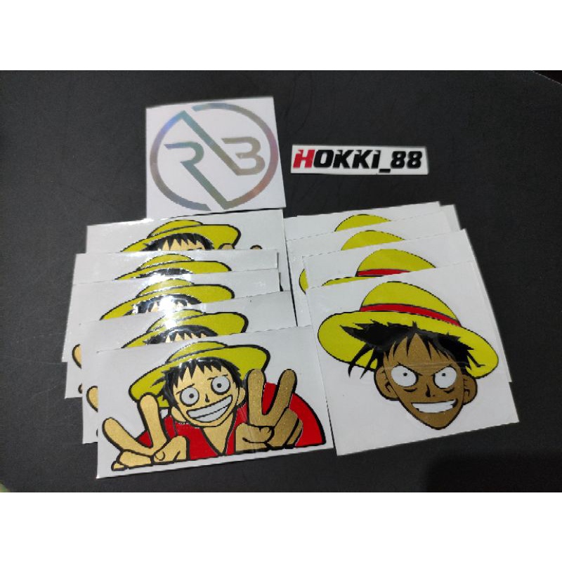 Jual Sticker one piece cutting | Shopee Indonesia