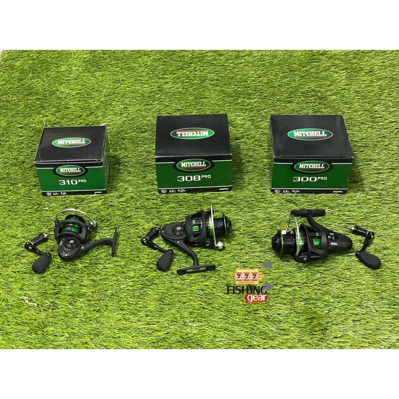 Jual MITCHELL PRO SERIES 300 308 310 GREEN USA MARKET SPINNING REEL ...