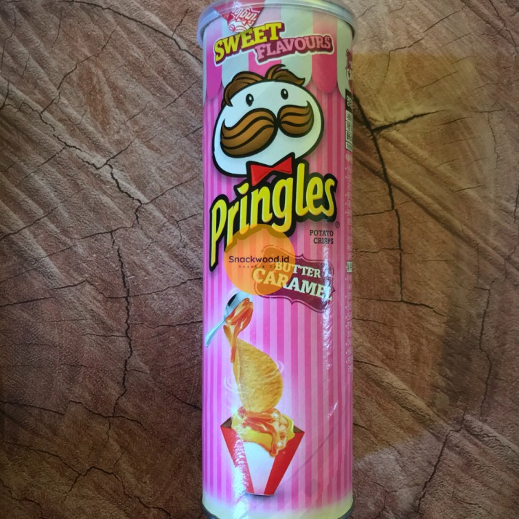 Jual PRINGLES BUTTER CARAMEL 110gr / KOREAN SNACK | Shopee Indonesia