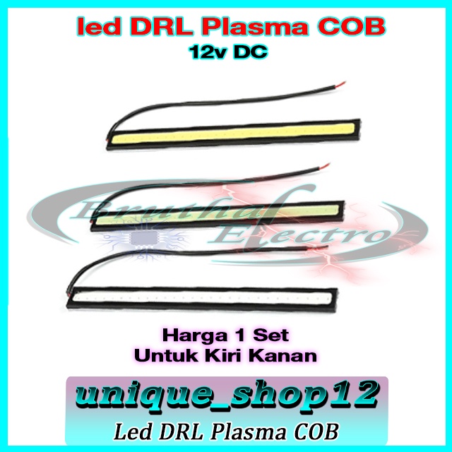 Jual Led DRL Cob Plasma Strip 1 Set Isi Dua Led | Shopee Indonesia