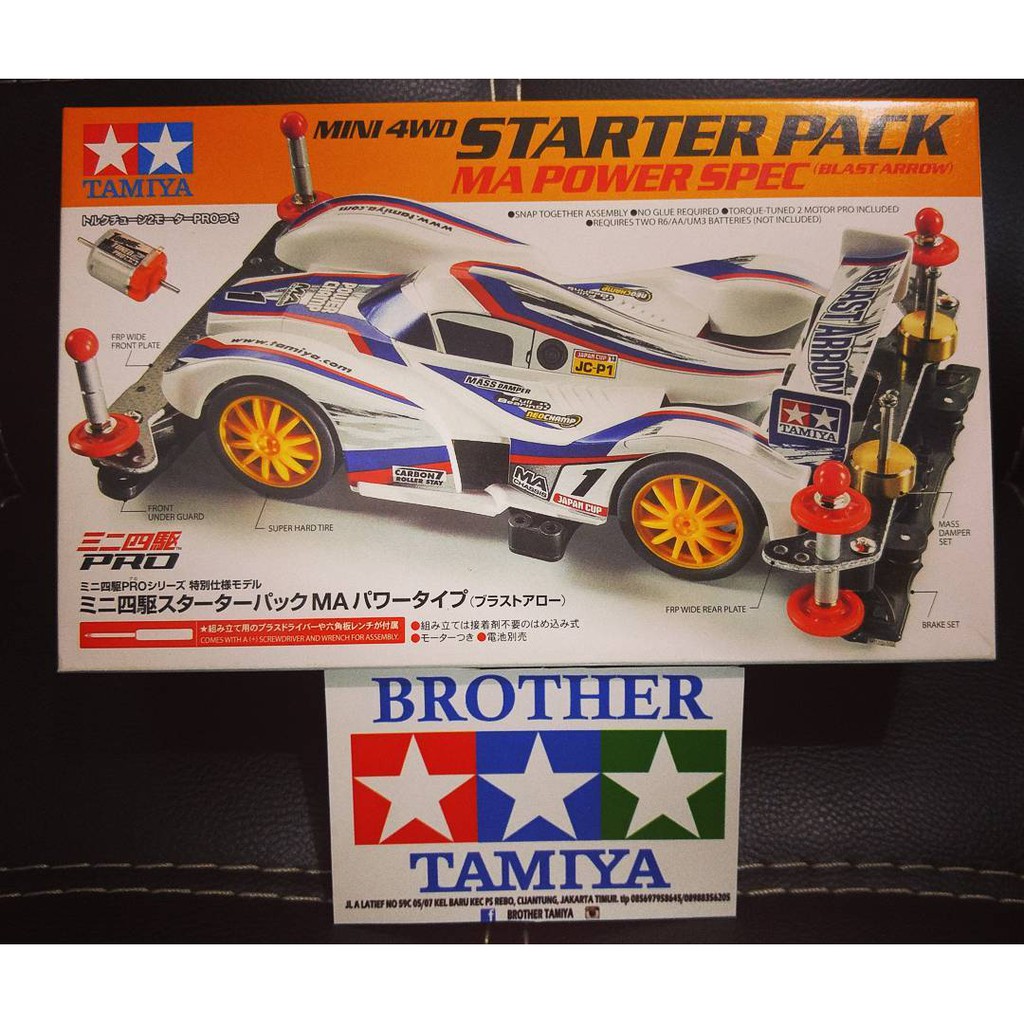 Jual Tamiya Starter Pack MA Chassis | Shopee Indonesia