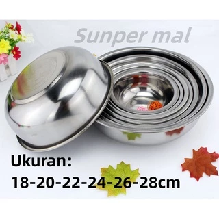 Jual Baskom Stainless Terlengkap & Harga Terbaru Maret 2026 | Shopee ...