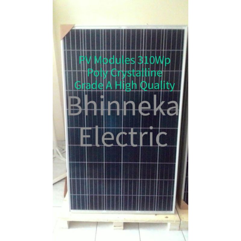 Jual Solar Panel 330Wp Poly Crystalline Grade A High Quality | Shopee ...