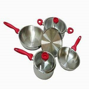 Jual [Supra]Panci Set 7 pcs-Supra Cookware Impact Series 7 pcs | Shopee ...