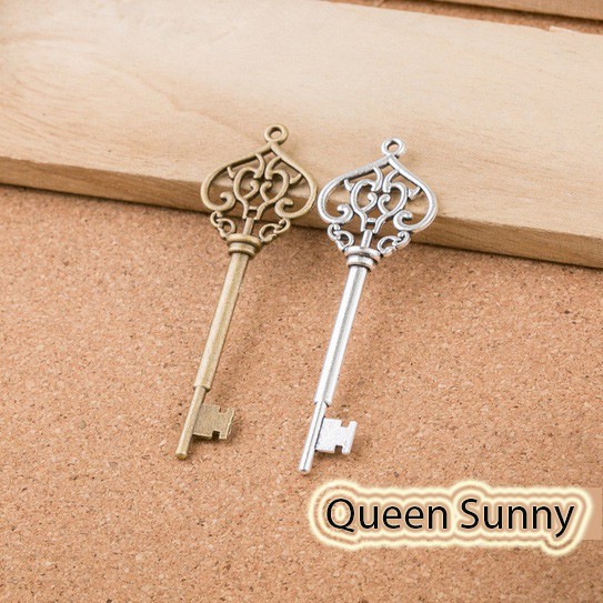 Jual Charm KUNCI UKIRAN BESAR Vintage Key Pendant Liontin Bandul CHM745 ...