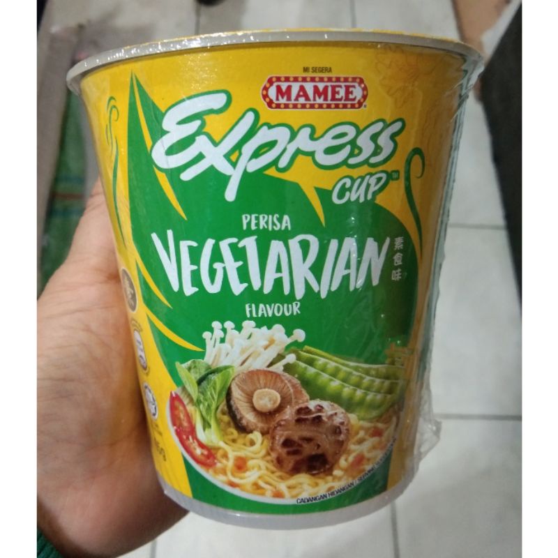 Jual Mamee Expres Cup / Mie Instan Vegetarian / Mie Vegetarian / Mie ...