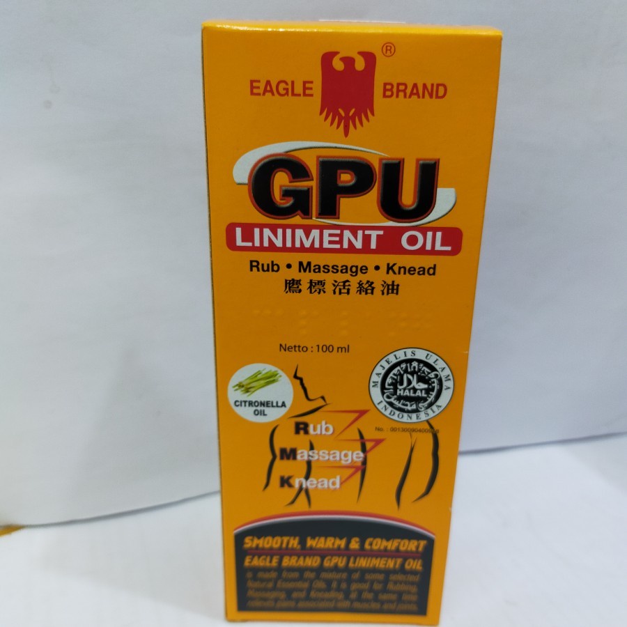 Jual GPU liniment oil.100ml | Shopee Indonesia