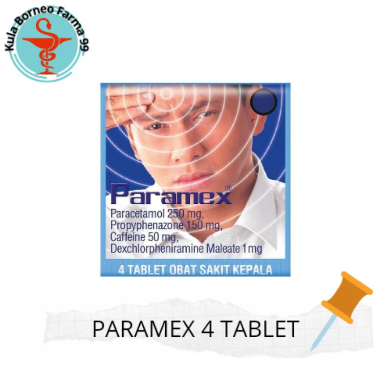 Jual PARAMEX ( 1 strip isi 4 tablet) | Shopee Indonesia