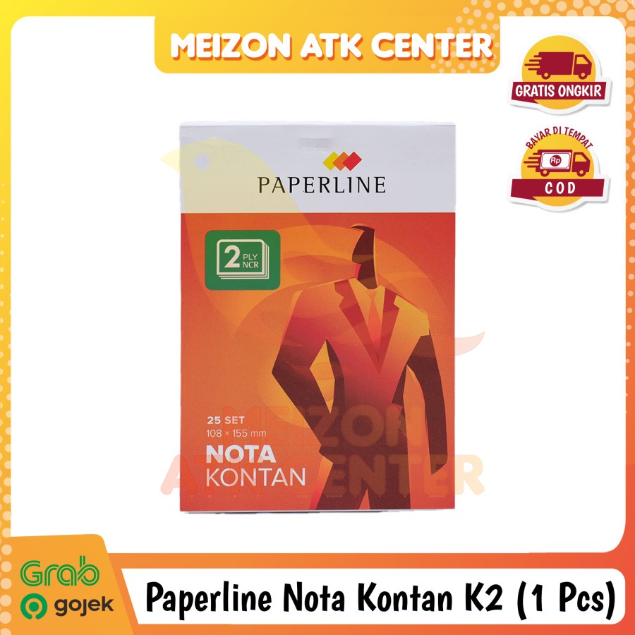 Jual PAPERLINE Nota Kontan Kecil 2 PLY - PPL NK K2 NCR [1 PCS] | Shopee Indonesia