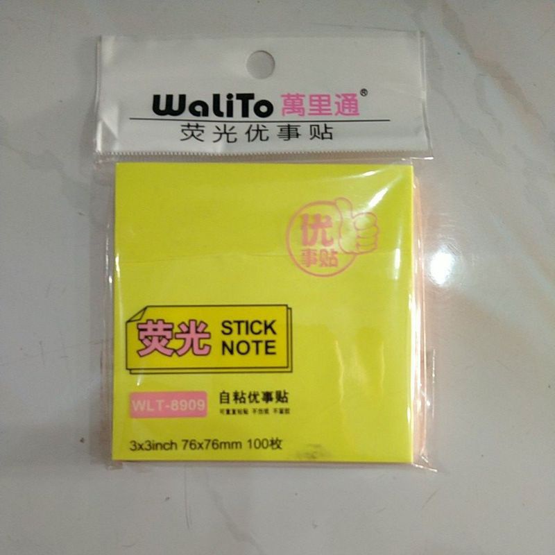 Jual Memo Stick / Stiky Note WLT 8909 | Shopee Indonesia