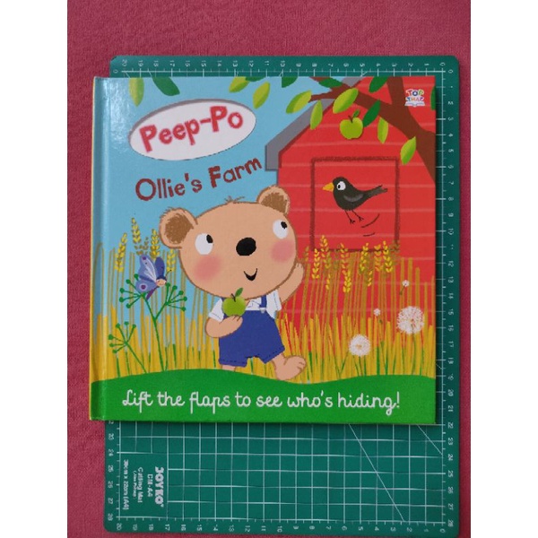 Jual Peep-po. Ollie's farm. lift the flaps | Shopee Indonesia