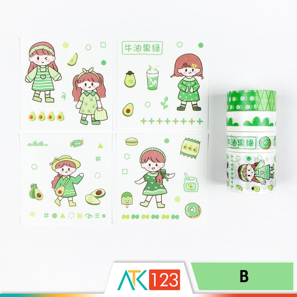 Jual Selotip Kertas Warna / Motif / Washi / Japanese Masking / Paper ...