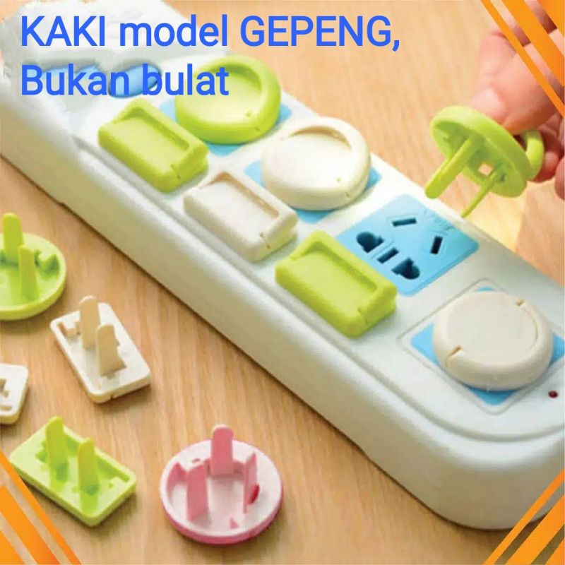Jual Penutup Colokan Listrik Stop Kontak / Pengaman Stop Kontak Anak ...