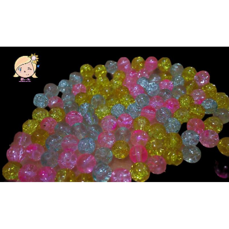 Jual batu/ manik2 motif retak oval 8mm | Shopee Indonesia