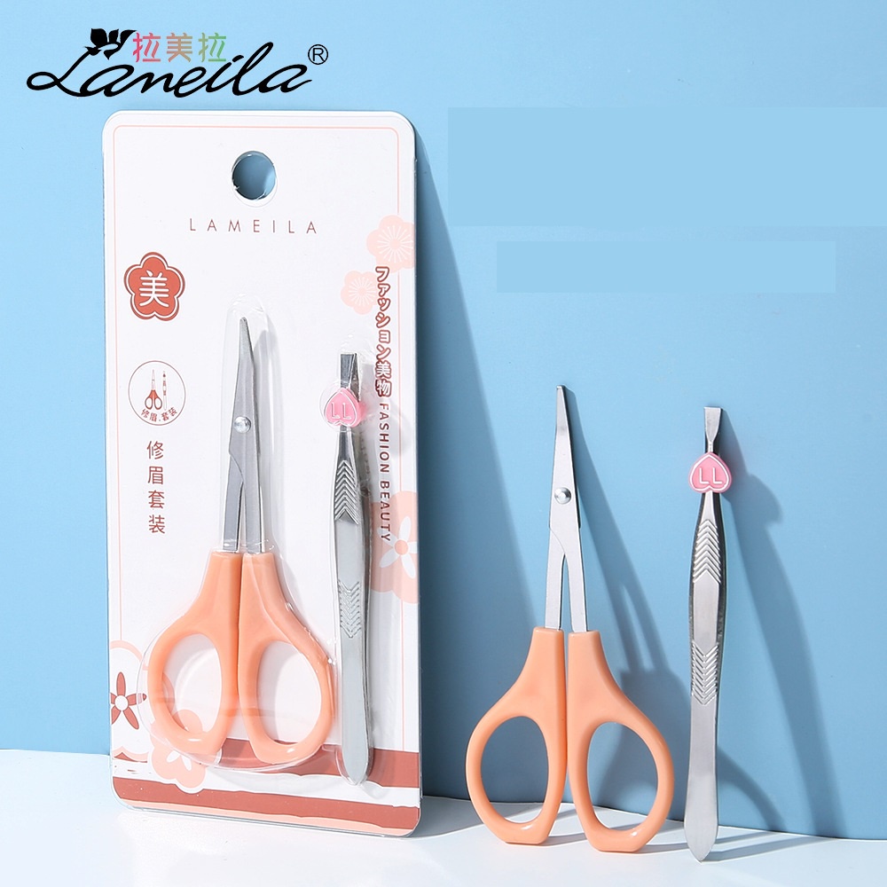 Jual PINSET ALIS GUNTING ALIS SET EYEBROW RAZOR SET PREMIUM BAHAN KUAT ...