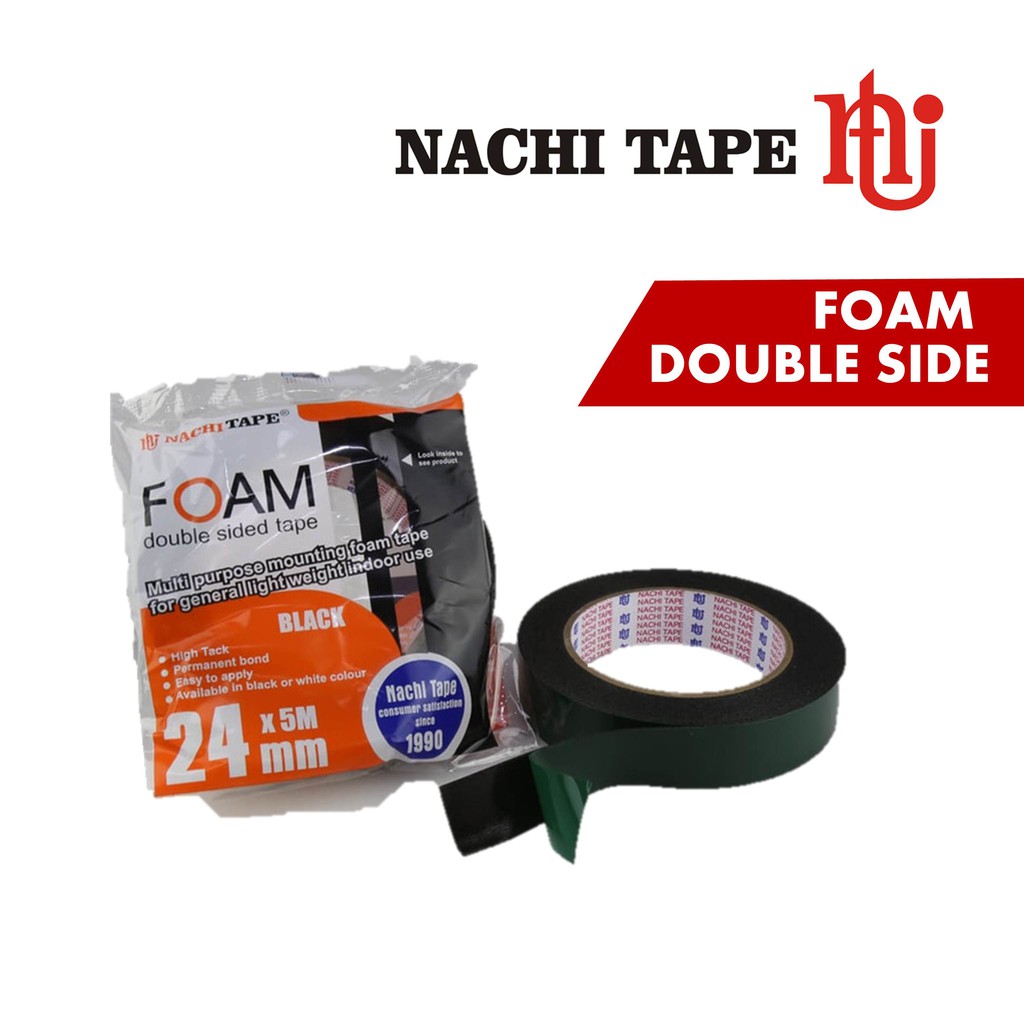 Jual ISOLASI DOUBLE TAPE FOAM NACHI/ DOUBLE TAPE FOAM NACHI / ISOLASI ...