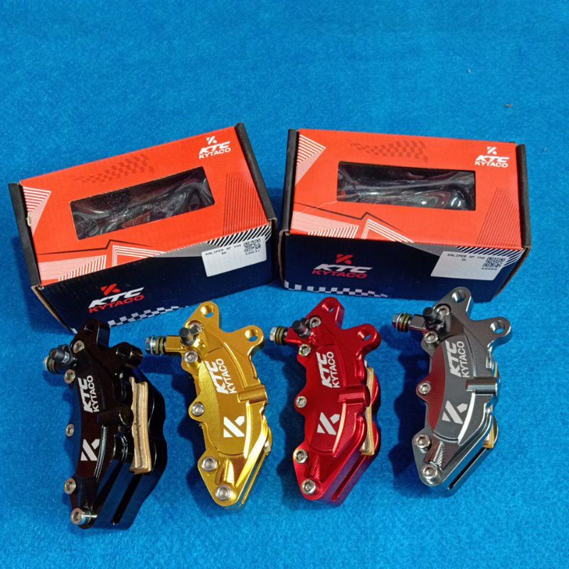 Jual kaliper ktc kytaco logo baru K KYTA universal dpn kanan 4p besar tipe YHS | Shopee Indonesia