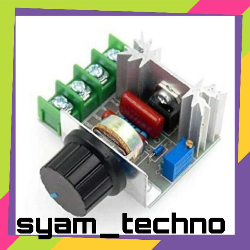 Jual Dimmer scr 2000w Motor speed controler 220v AC PWM Regulator | Shopee Indonesia
