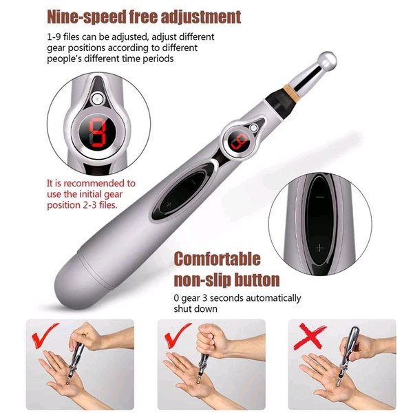 Jual Pen Akupuntur Pijat Refleksi Murah Kemasan Tanpa Kardus | Shopee ...