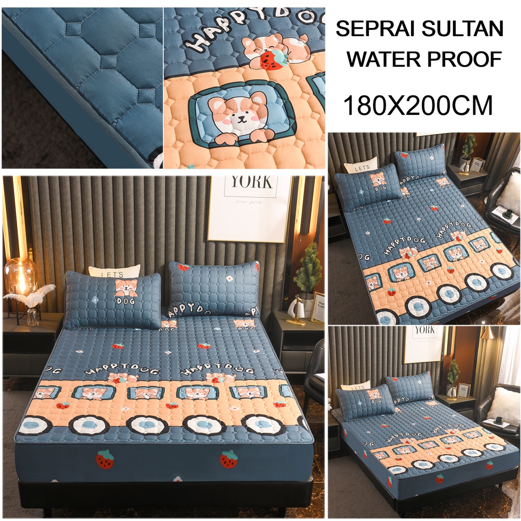 Jual Sprei Waterproof Seprai Sultan Anti Air Import High Quality ...