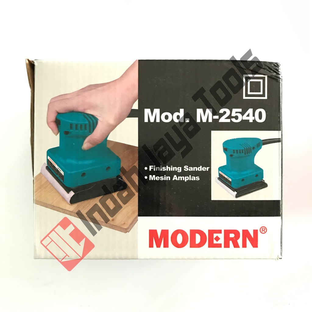 Jual Mesin Amplas Kotak Modern M-2540 Finishing Sander | Shopee Indonesia