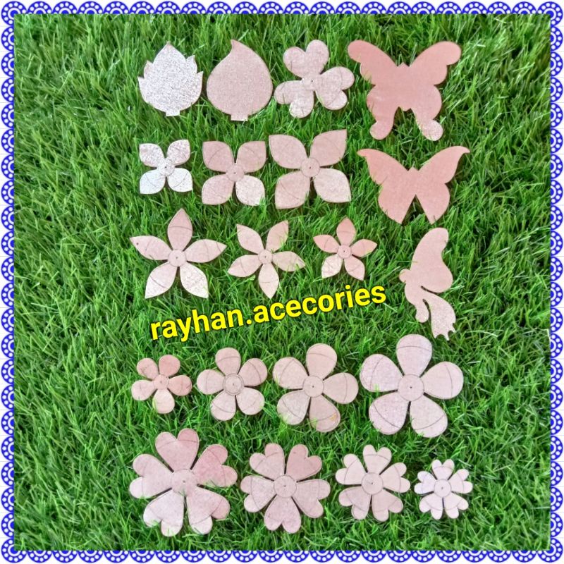 Jual cetakan bunga 3D/corsase 20pcs | Shopee Indonesia