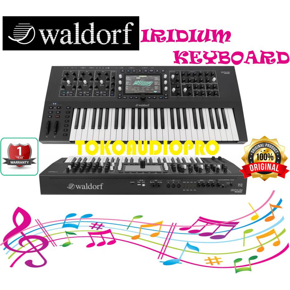 Jual Waldorf Iridium Keyboard 49-Key Synthesizer | Shopee Indonesia