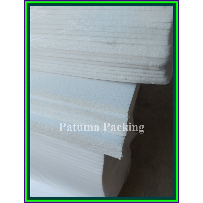 Jual STYROFOAM GABUS BUSA STEREOFOAM LEMBARAN 2mx1m MURAH | Shopee ...
