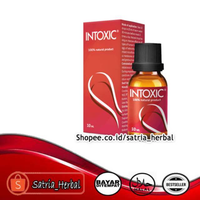 Jual INTOXIC 100% ASLI ORIGINAL - OBAT ANTI PARASIT CAIR - CAIRAN ANTI ...