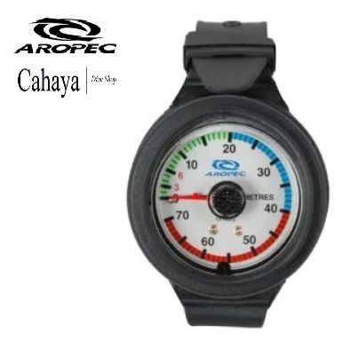 Jual Aropec Depth Gauge With Wrist Band / Jam Tangan Selam | Shopee ...