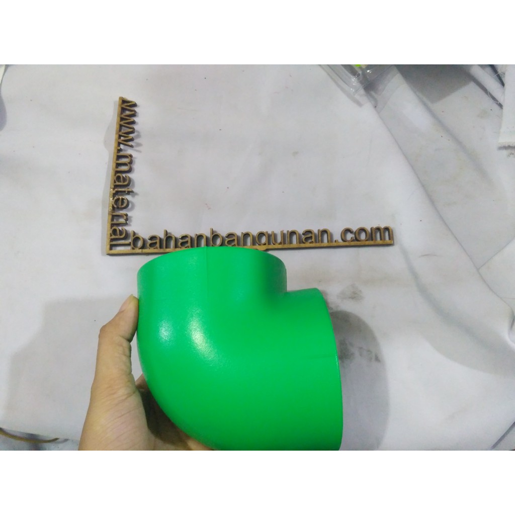 Jual elbow KNIE 90 derajat 2 inch PPR AW Rucika sambungan fitting air panas dingin saluran air ...
