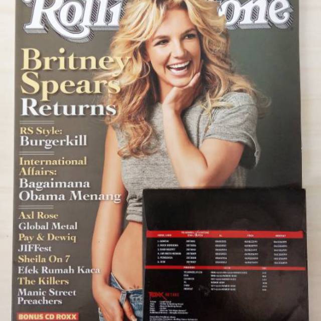 Jual Majalah Britney Spears Rolling Stone | Shopee Indonesia