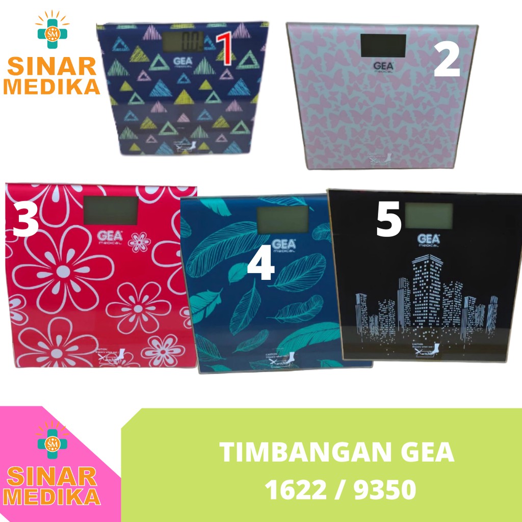 Jual TIMBANGAN BERAT BADAN DIGITAL GEA 9350 (1622) / ALAT UKUR BERAT ...