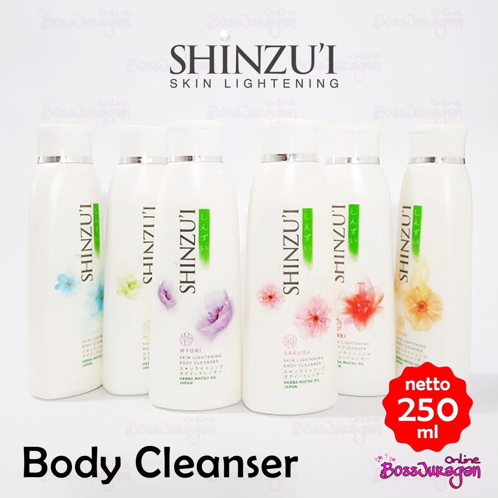 Jual (BOSS) (CUCI GUDANG) (250ml) SHINZUI Body Cleanser 250ml (Kemasan ...